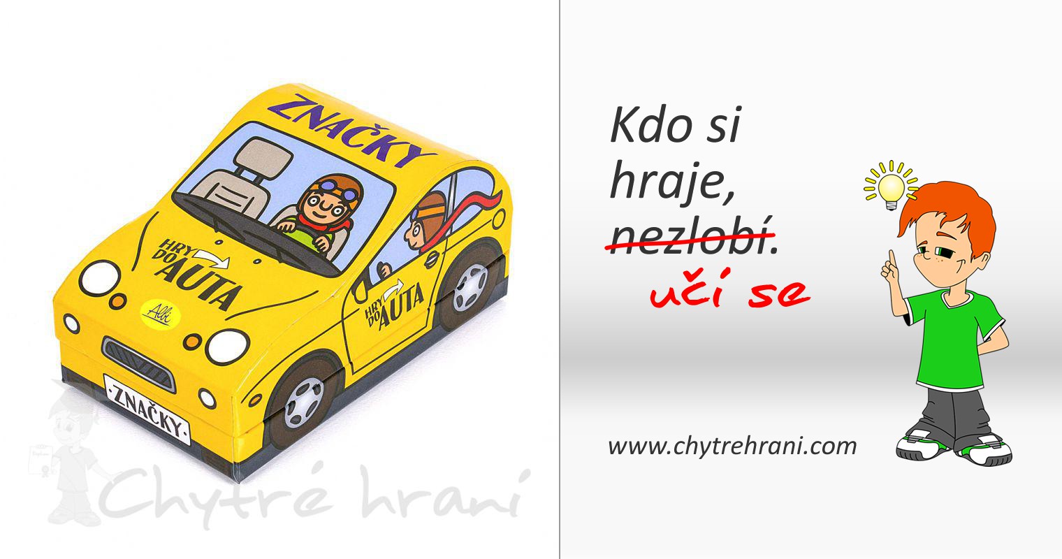 Hra do auta - značky | Chytré hraní (chytré hračky a hry pro rozvoj ...